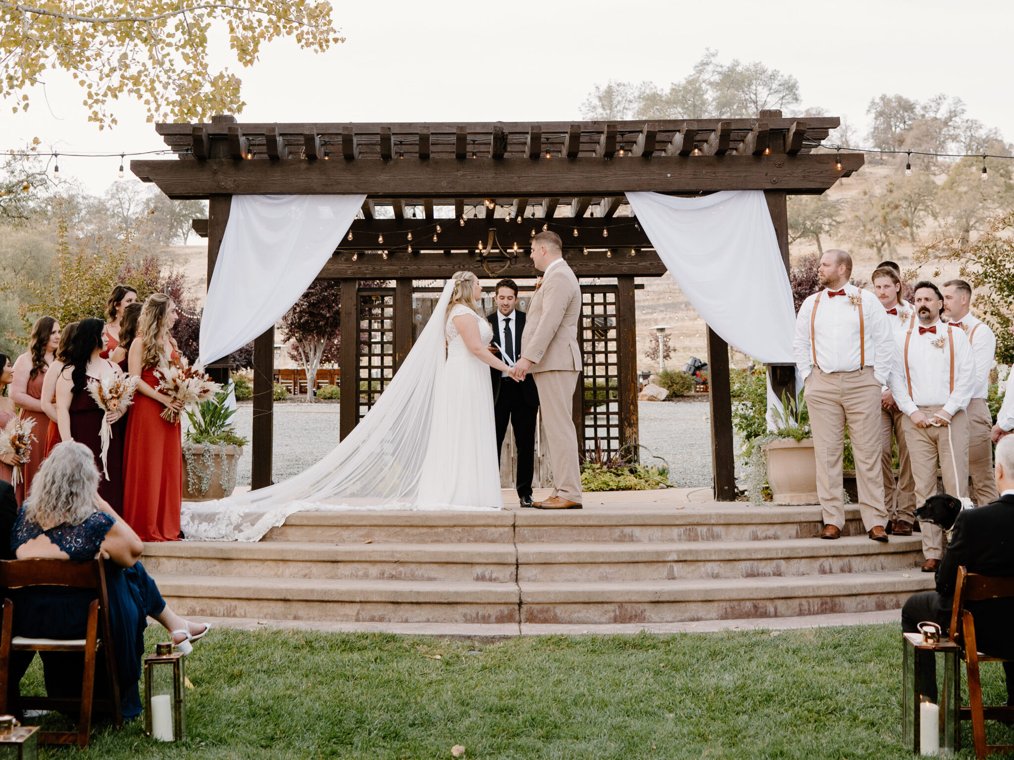 Autumnal Winery Wedding in Northern California - An Exciting Day