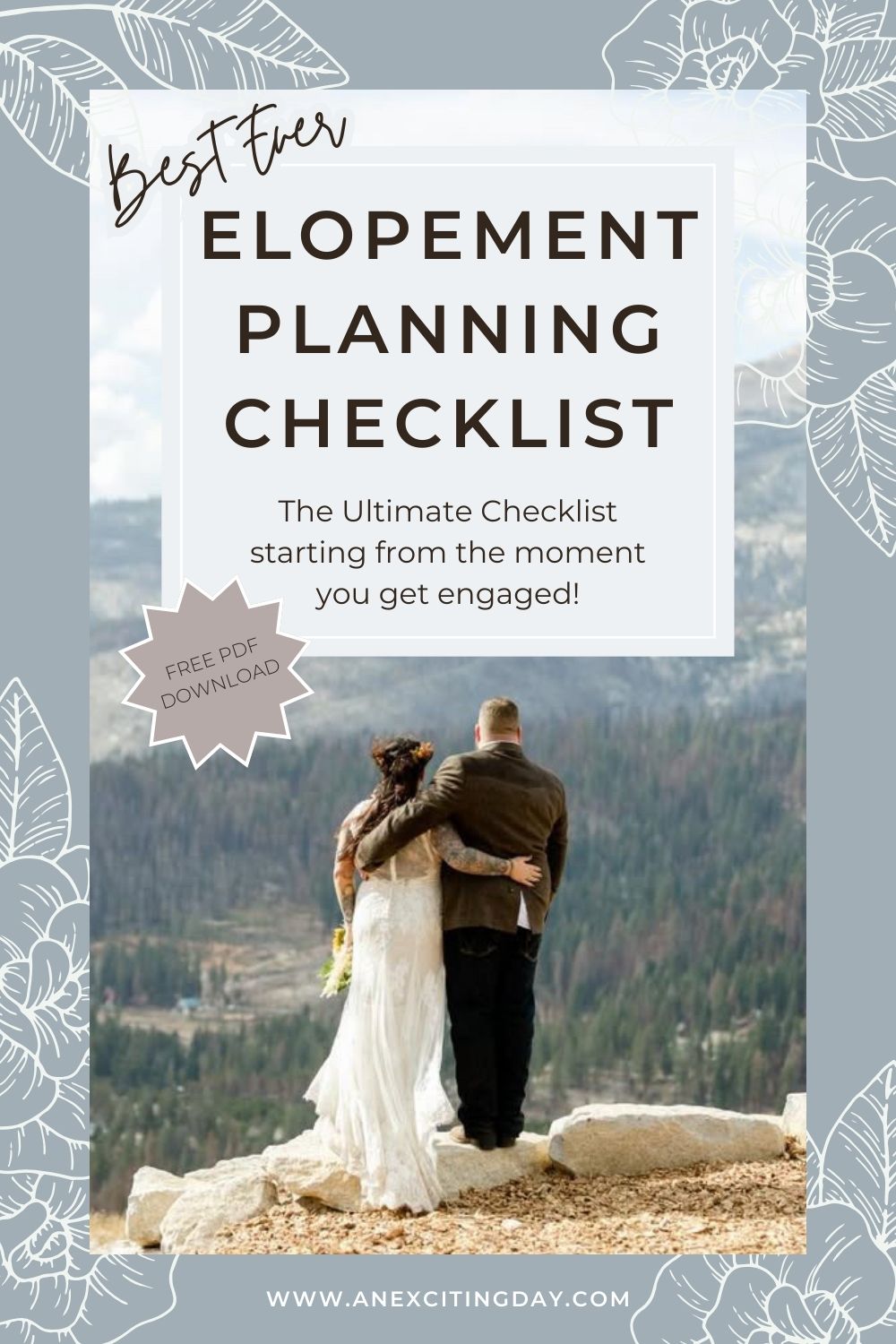 Elopement Planning Checklist - An Exciting Day