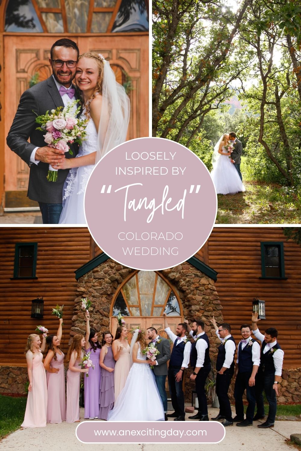 Colorado DIY Wedding inspired by "Tangled" - An Exciting Day
