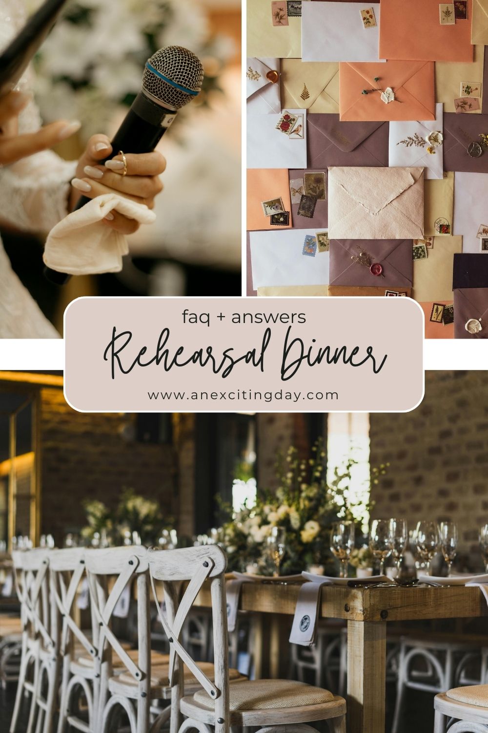 The Rehearsal Dinner: Answers to FAQs - An Exciting Day