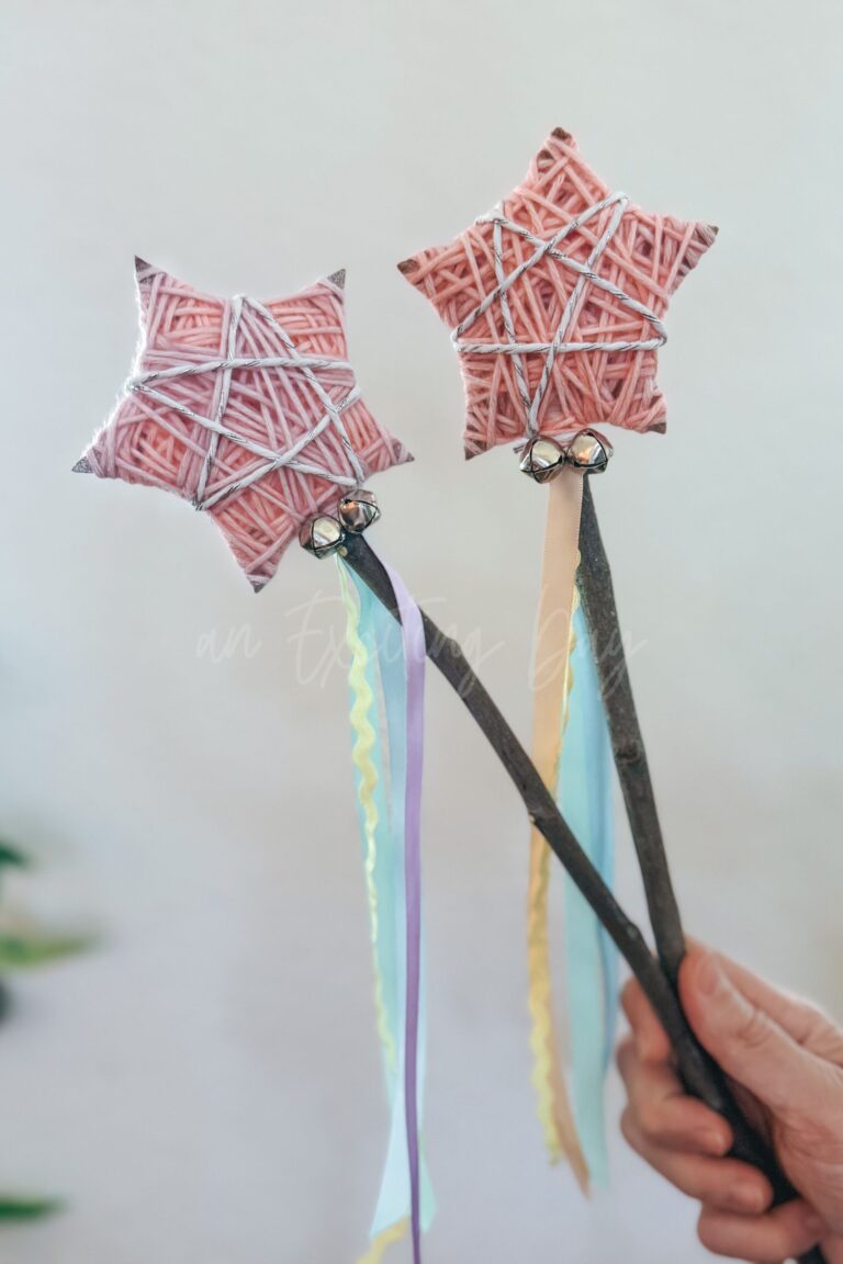 Easy DIY Fairy Wands - An Exciting Day