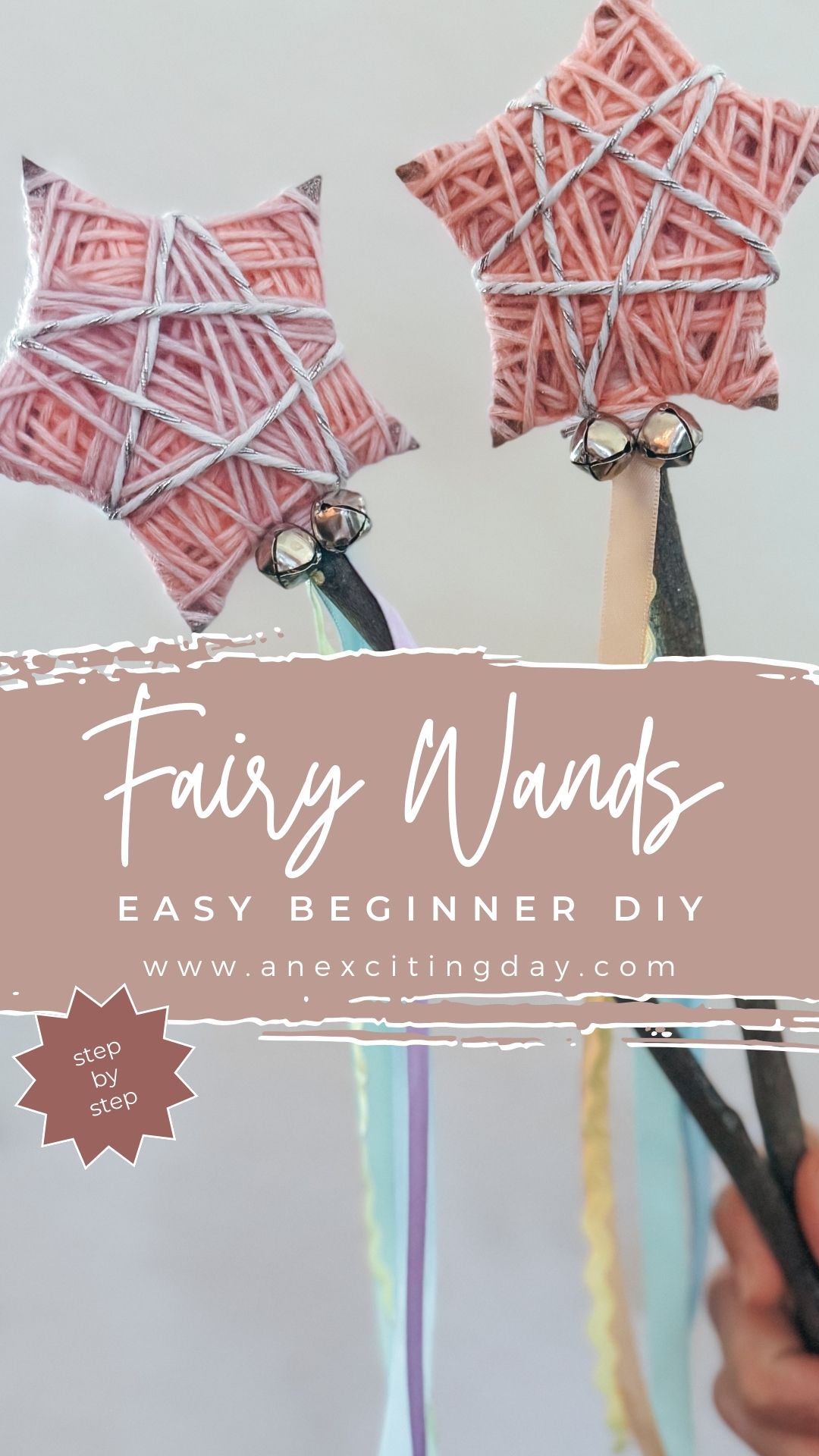 Easy DIY Fairy Wands - An Exciting Day