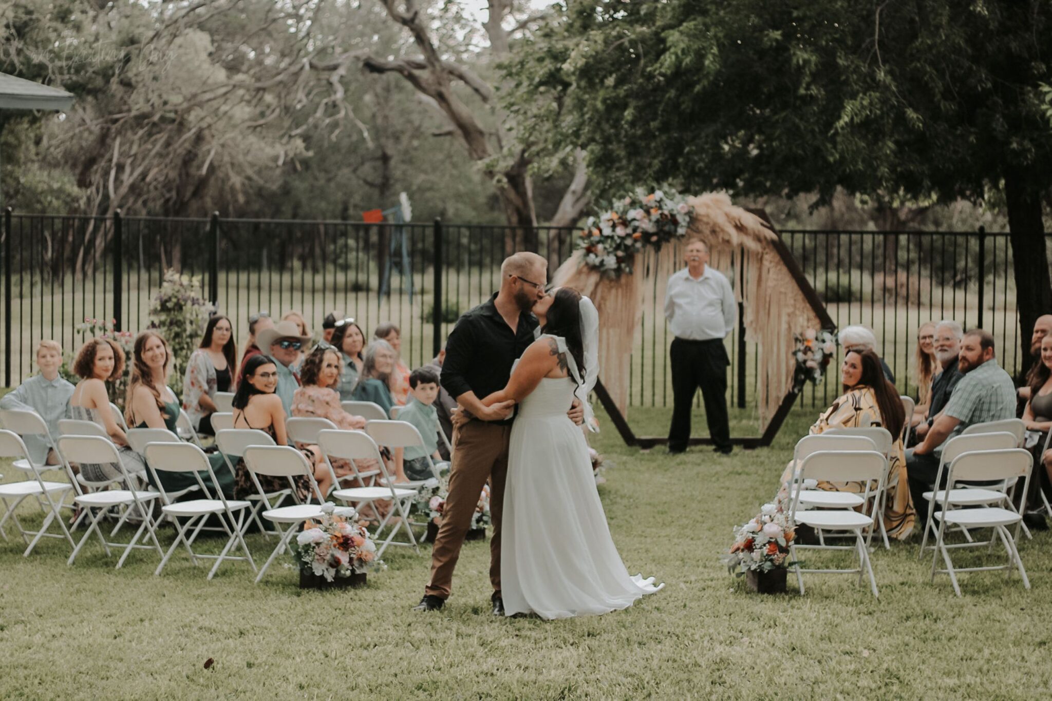 Spring Garden Backyard Wedding - An Exciting Day